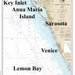 Lemon Bay to Passage Key Inlet 2014 Nautical Map Sarasota Venice Anna ...