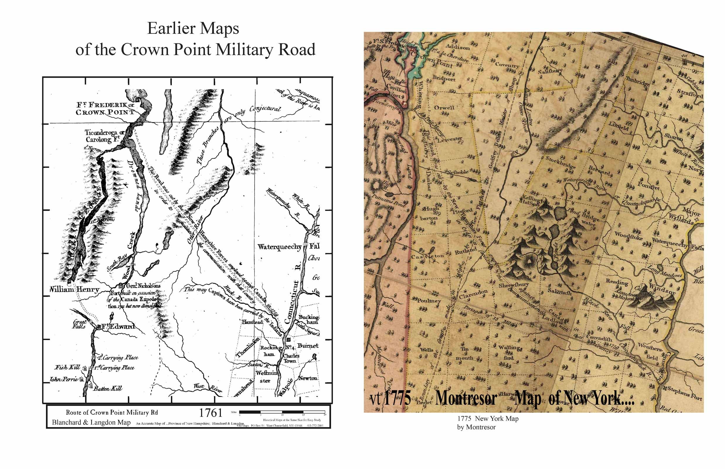 Crown Point Military Road 8 Sheet Set 11x17 Excerpt From | Etsy