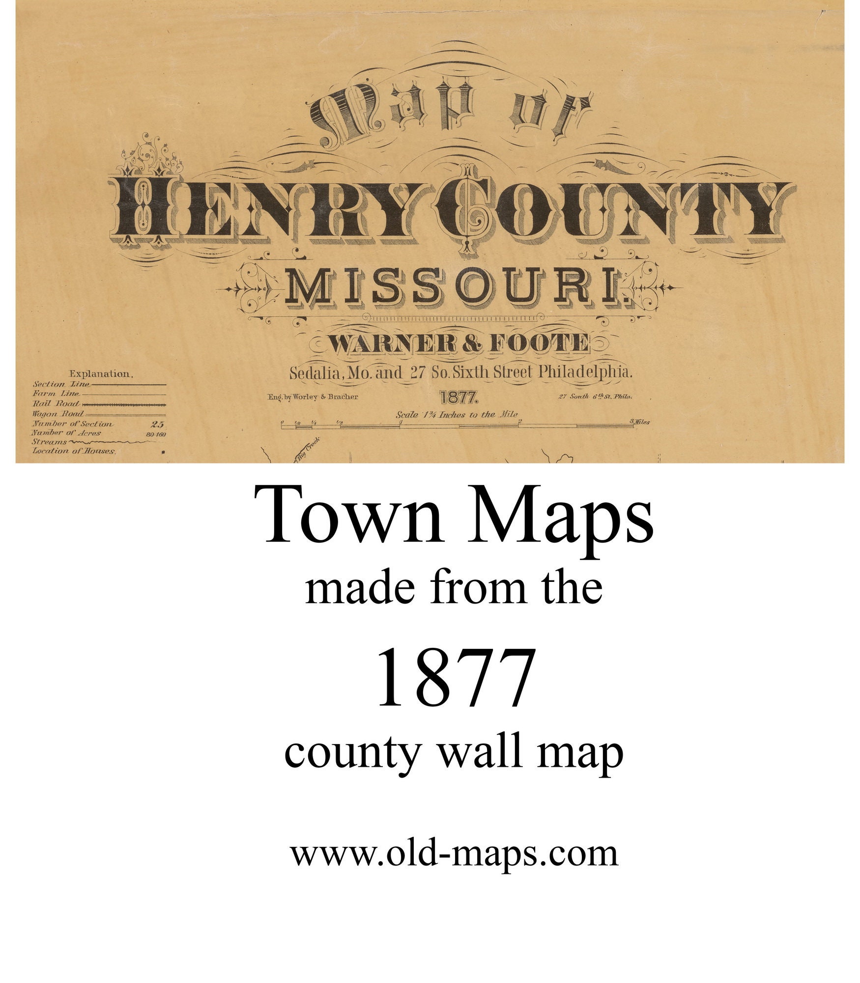 Old Maps Of Springfield Missouri
