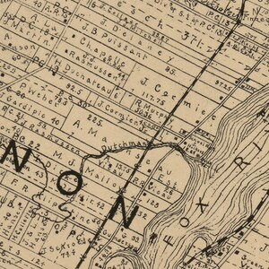 Brown County Wisconsin 1900 - Old Wall Map Reprint With Homeowner Names ...