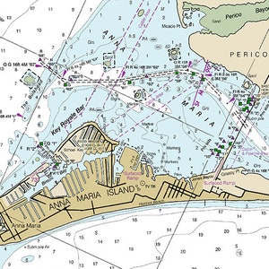 Charlotte Harbor Tampa Bay 2014 Map Nautical Chart Reprint Sarasota ...