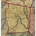 Wolcott 1856 Old Town Map With Homeowner Names Connecticut Reprint New ...