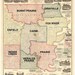 White County Illinois 1871 Old Wall Map Reprint With Homeowner Names ...