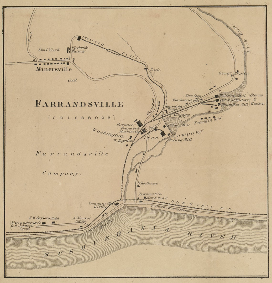 Clinton County Pennsylvania 1862 Old Wall Map With Homeowner - Etsy New ...