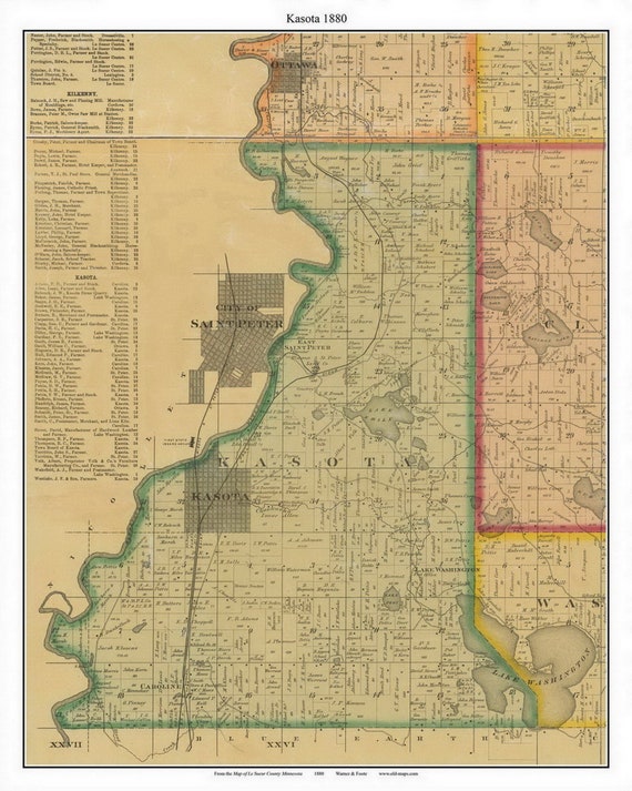 Map Of Minnesota Cities And Towns