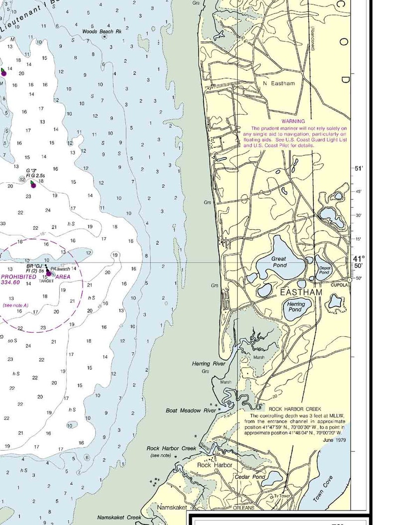 Wellfleet Harbor - 2013 Nautical Map - Massachusetts - ED Reprint ...