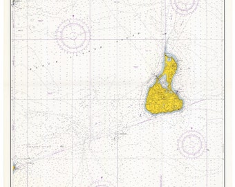 Nautical Map Point Judith - Etsy