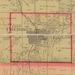 Cherokee County Iowa 1884 Old Wall Map With Landowner Names Farm Lines ...