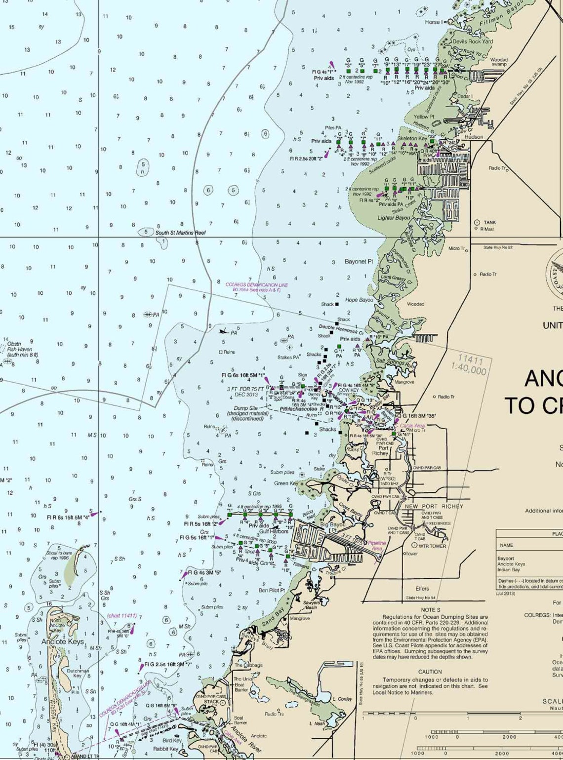 Anclote Keys to Crystal River 2014 Chassahowitzka Bay Indian | Etsy