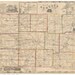Genesee County New York 1854 Old Wall Map Reprint With | Etsy