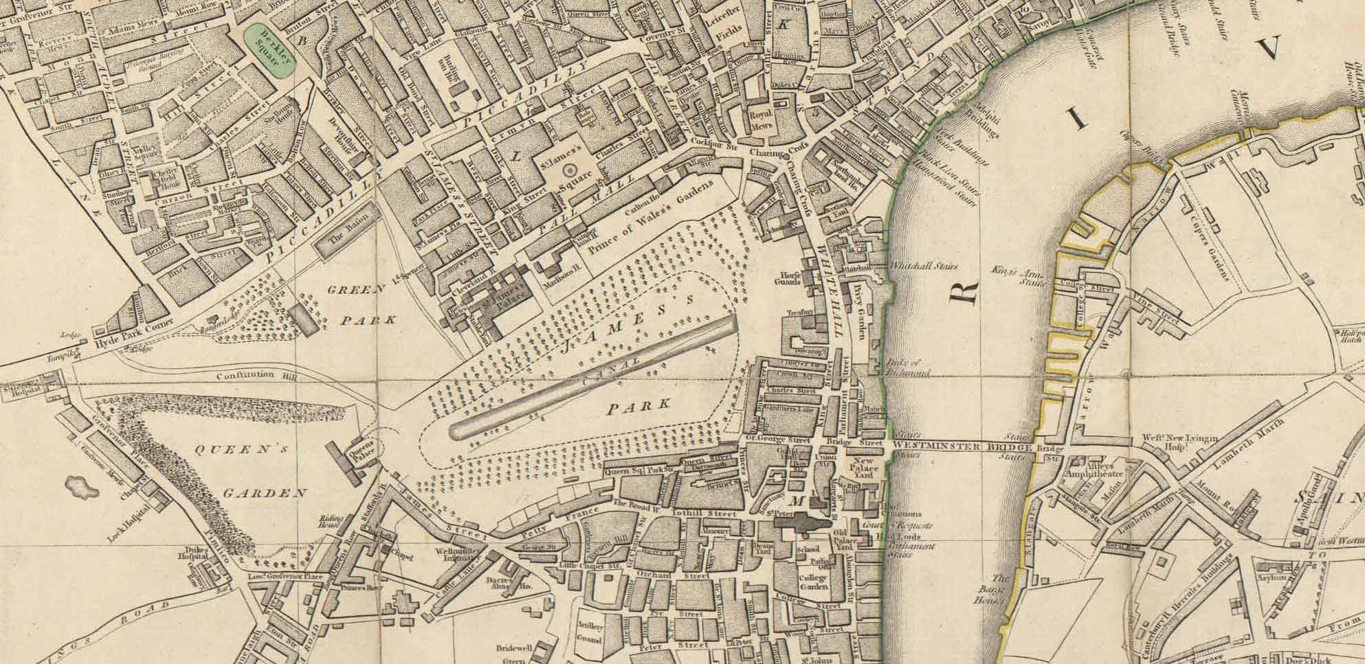 London England 1790 Old Map Reprint - Etsy