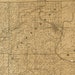 Muskingum County Ohio 1852 - Old Wall Map Reprint With Homeowner Names ...