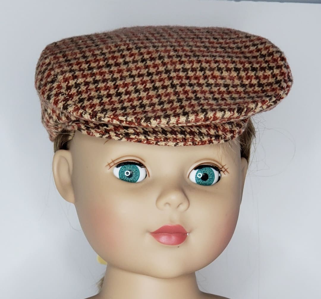 18 Inch Doll Newsboy Cap Cabbie Golf Flat Paperboy Celtic Jeff Cap Old ...