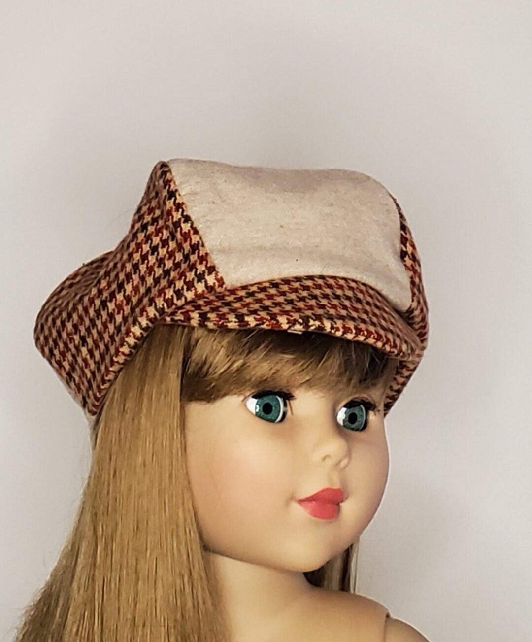 Newsboy Hat 18 Inch Doll UK Newsboy Cap Flat Cabbie, Paddy Ivy Cap ...