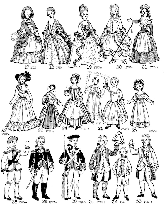 American Colonists Clothing