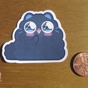 Floof Cat Sticker Set - Etsy