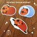 Cappie the Capybara Sticker Set - Etsy