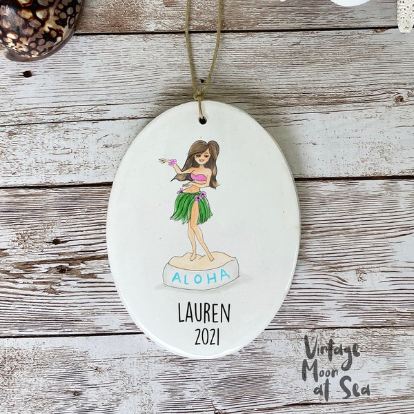 Hawaiian Hula Girl Dashboard - Etsy