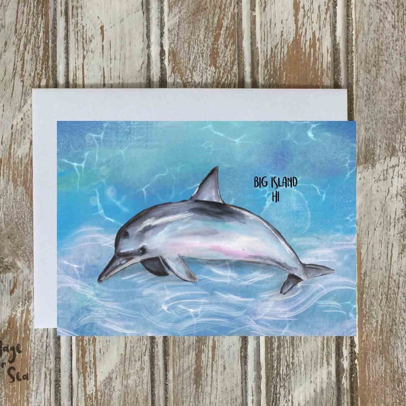Dolphin Greeting Cards - Etsy