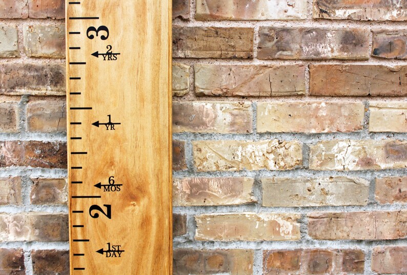 Height Marker for Growth Chart Ruler Vinyl Decal Arrow With - Etsy