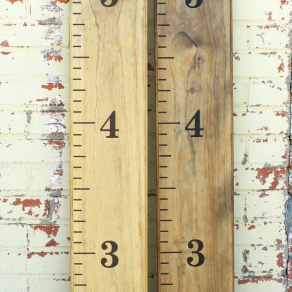 Vintage Wooden Ruler - Etsy