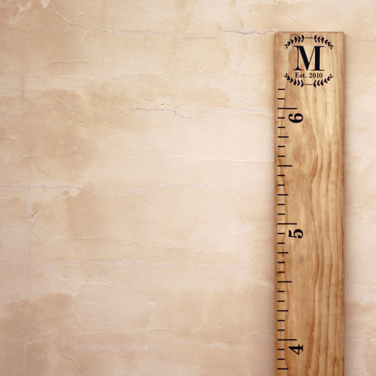 Growth Chart Ruler Add-on Custom Personalization Decal - Etsy
