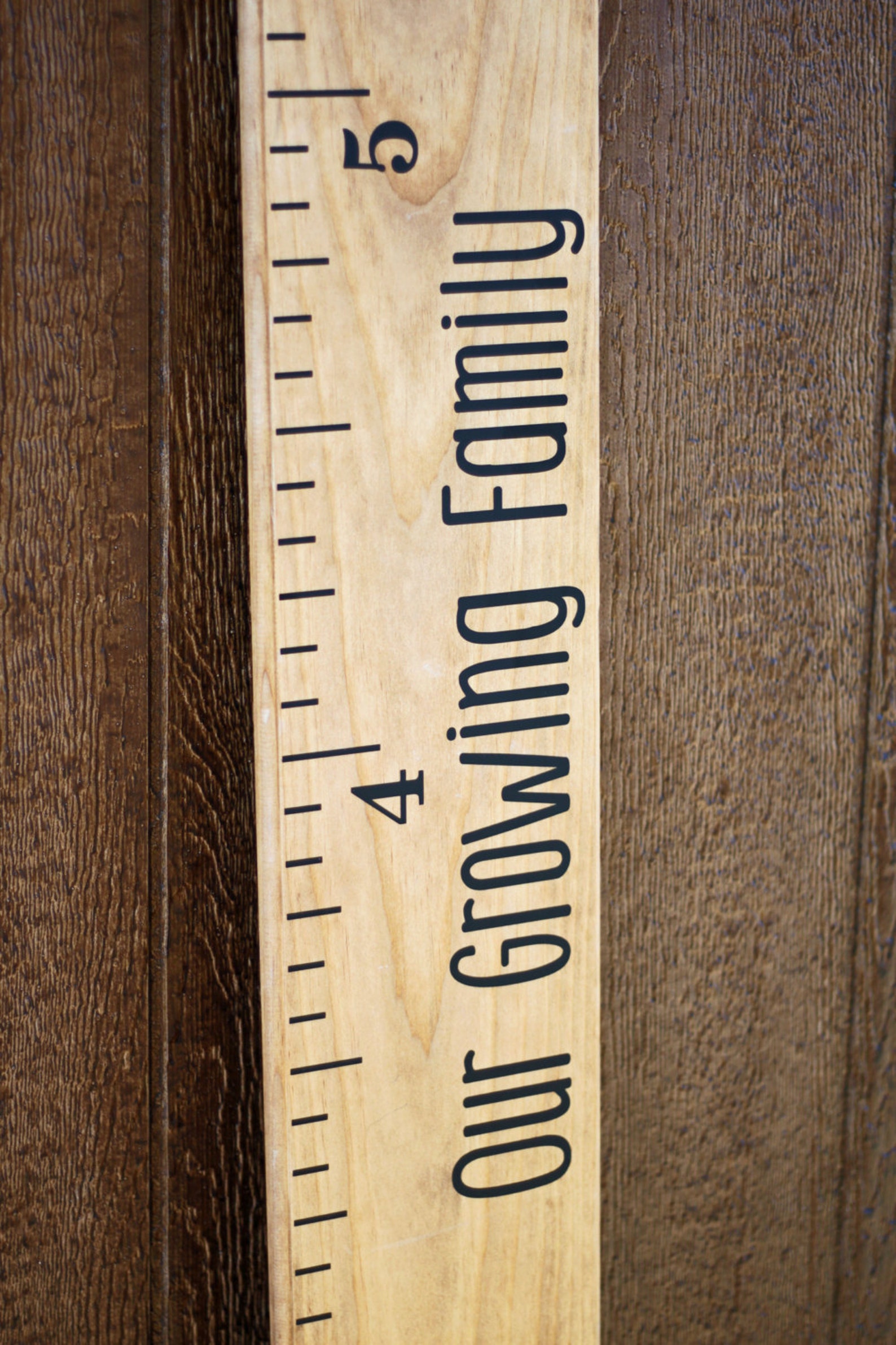 Growth Chart Ruler Add-onour Growing Family - Etsy
