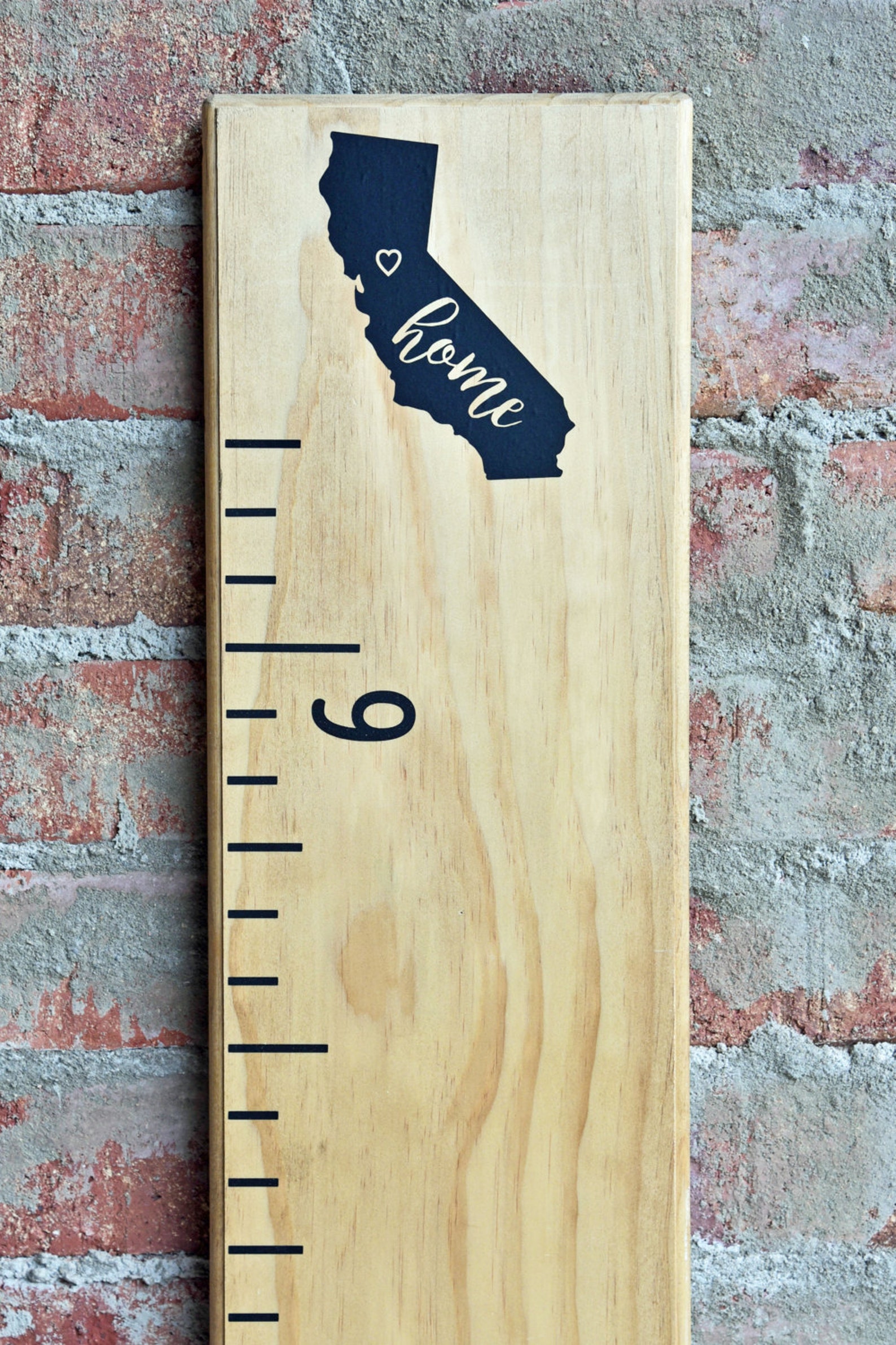 DIY Growth Chart Ruler Add-on Custom Personalized Decal - Etsy