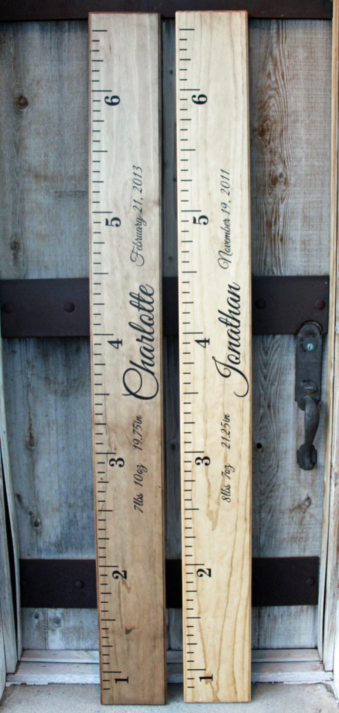 DIY Growth Chart Ruler Add-on Custom Personalized Decal - Etsy Canada