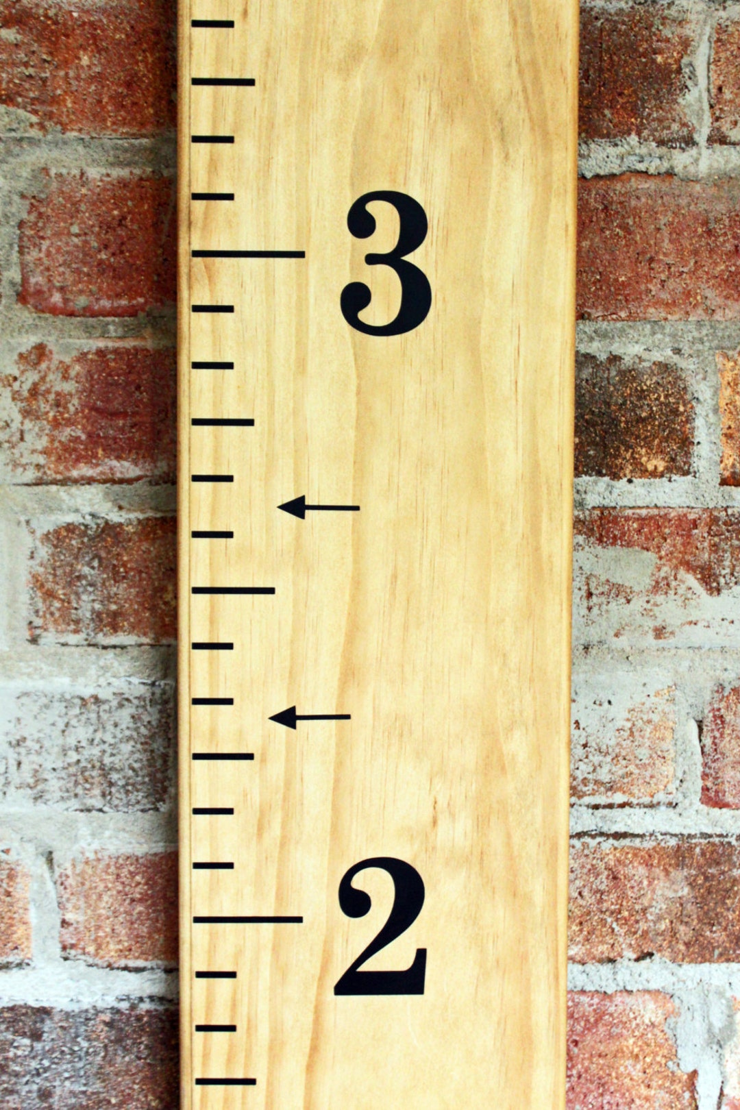 Height Marker for Growth Chart Ruler - Vinyl Decal Arrow - Measuring ...