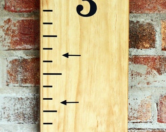 Height Marker for Growth Chart Ruler Vinyl Decal Arrow With - Etsy