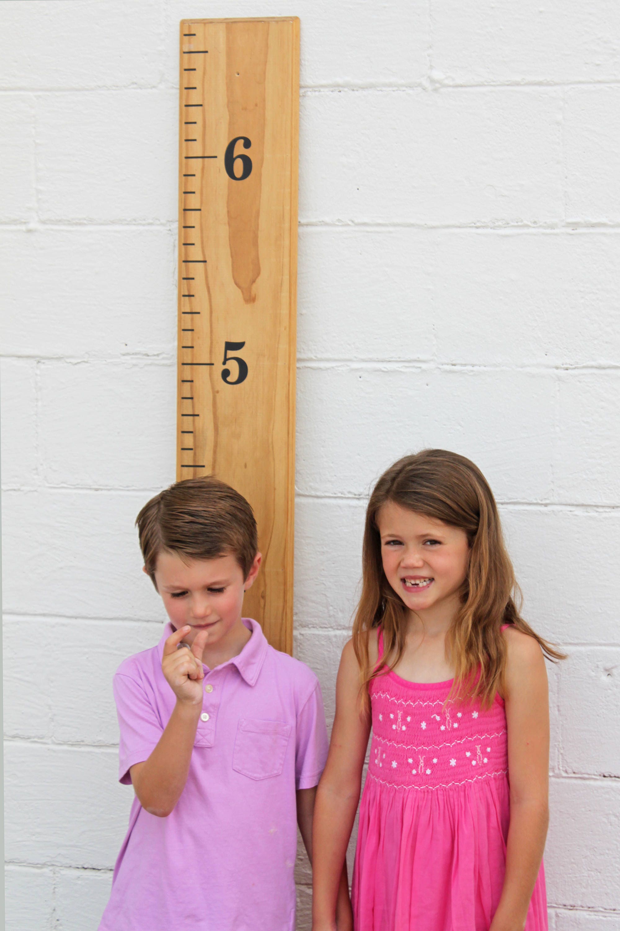 DIY Growth Chart Ruler Vinyl Decal Kit Traditional style | Etsy