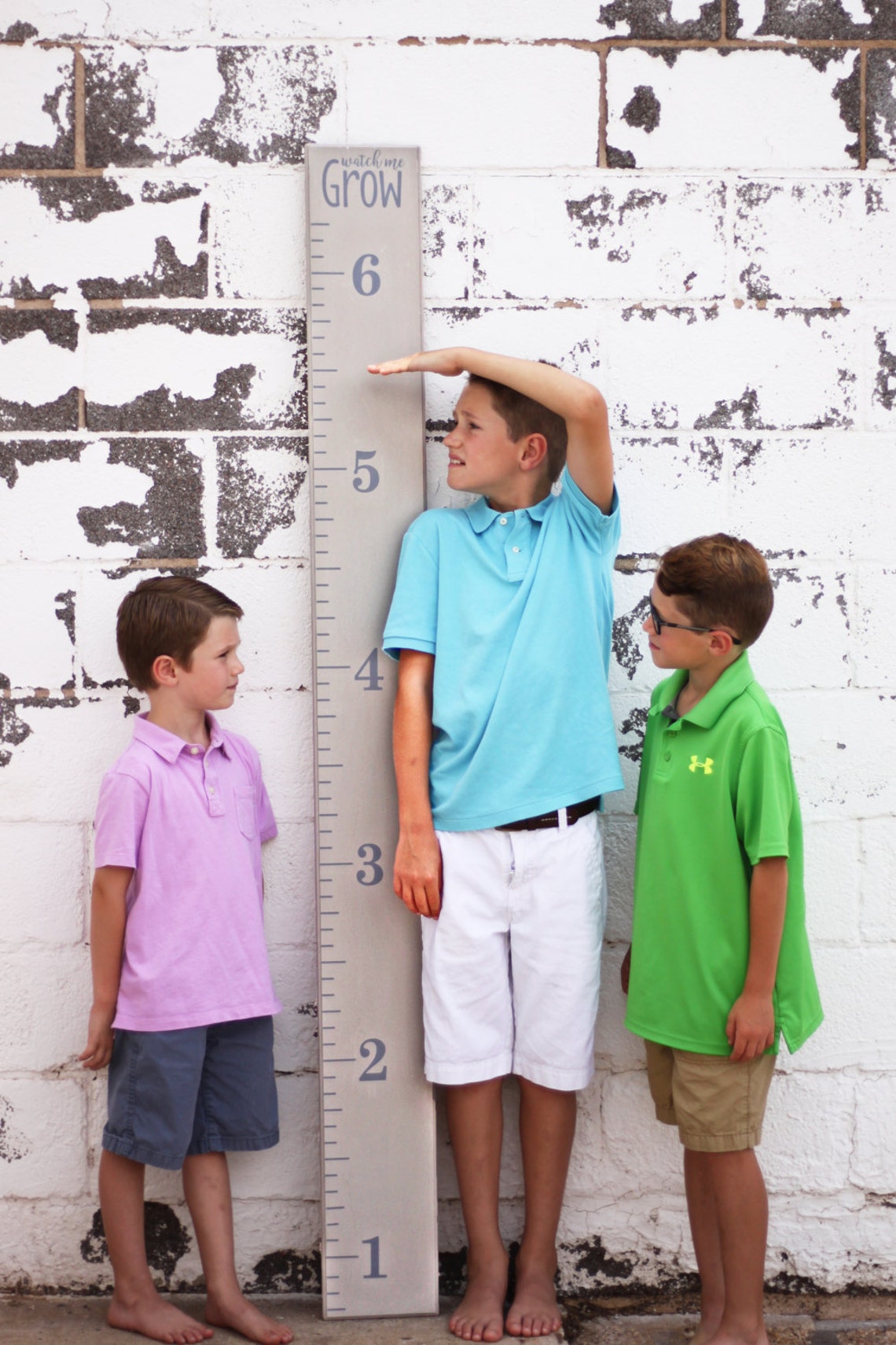 Growth Chart Ruler Add-onwatch Me Grow Vinyl - Etsy Canada
