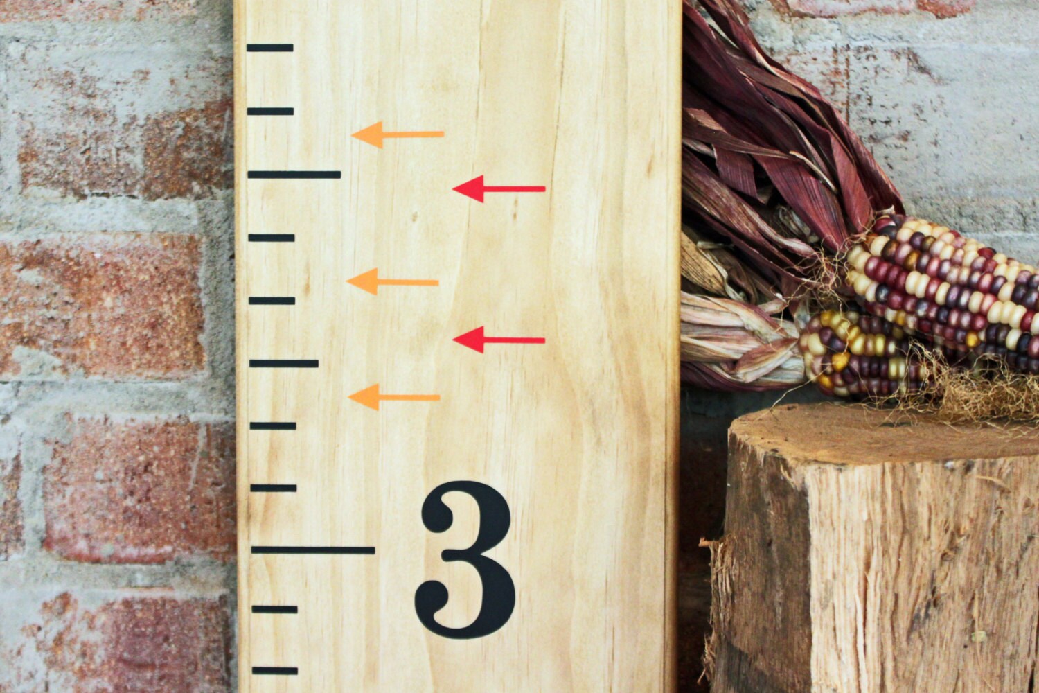 Height Marker for Growth Chart Ruler Vinyl Decal Arrow | Etsy