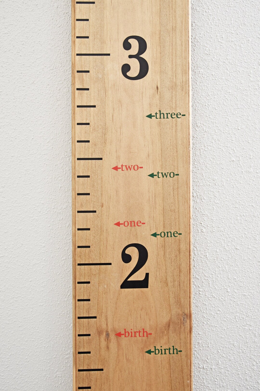 Height Marker for Growth Chart Ruler- Vinyl Decal Arrow Mini Print ...