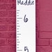 DIY Growth Chart Ruler Vinyl Decal Kit - Girl's Style - Etsy