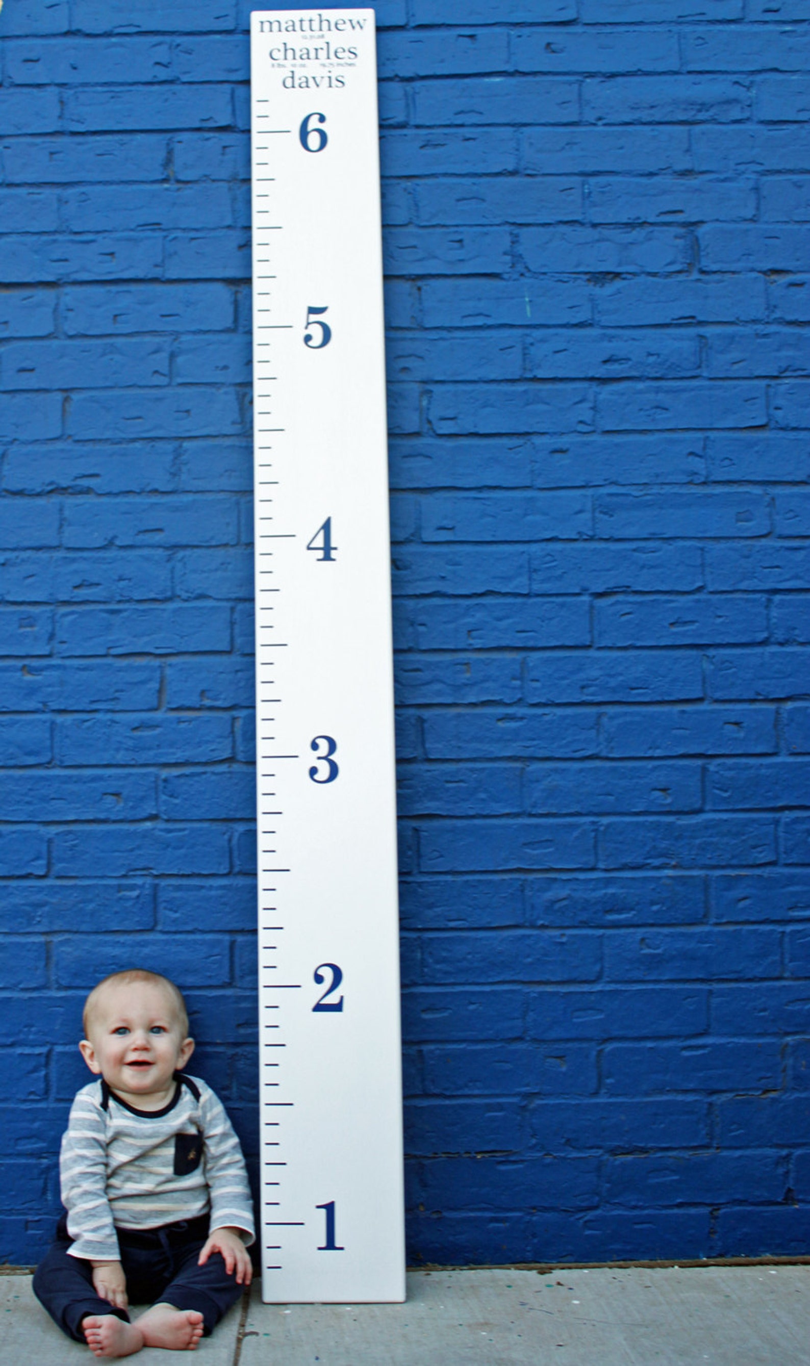 DIY Growth Chart Ruler Add-on Custom Personalized Decal - Etsy