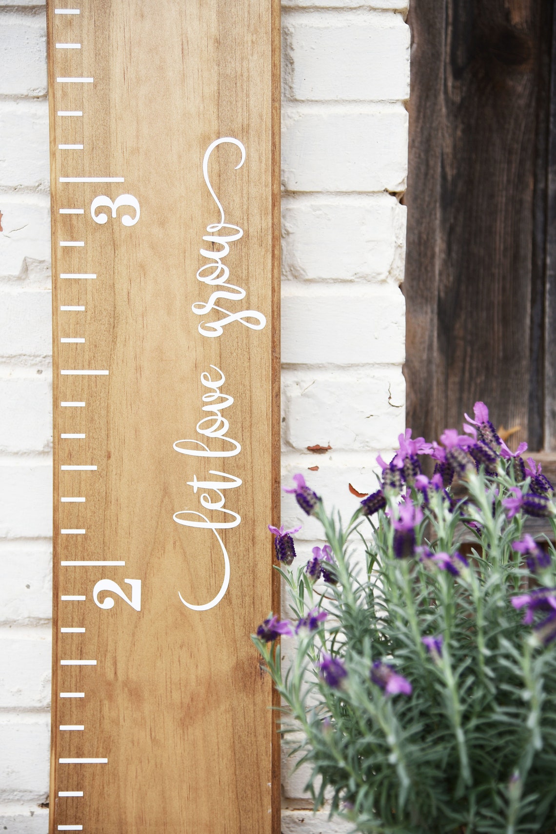 Growth Chart Ruler Add-on let Love Grow for - Etsy