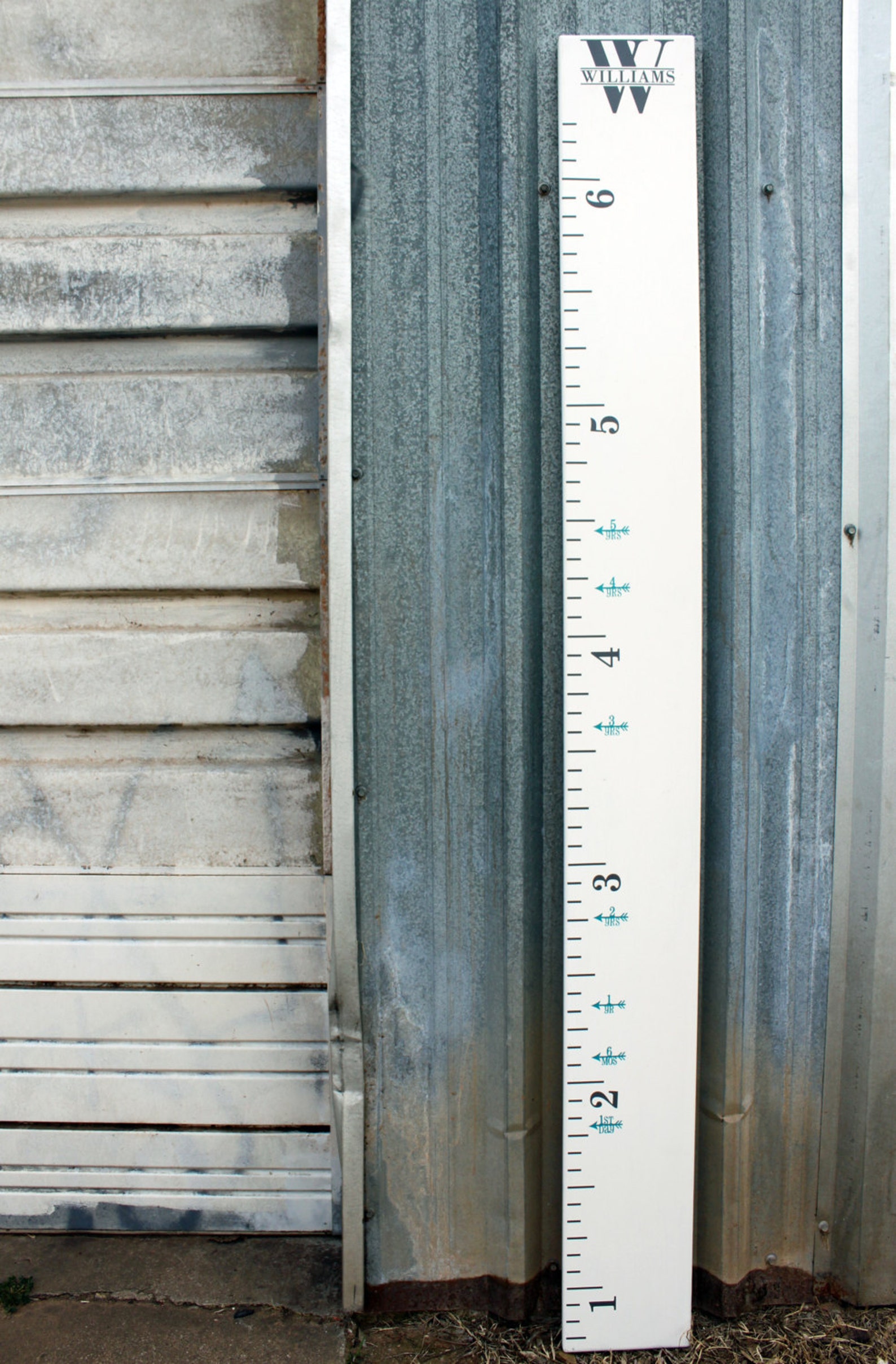 Height Marker for Growth Chart Ruler Vinyl Decal Arrow With | Etsy