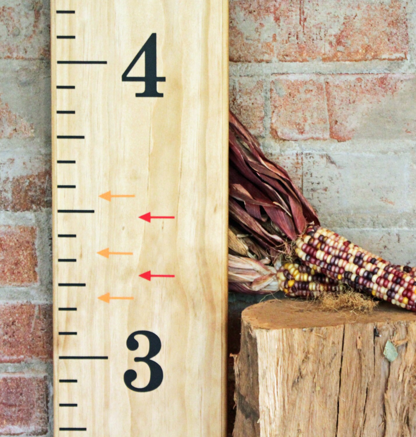 Height Marker for Growth Chart Ruler Vinyl Decal Arrow | Etsy