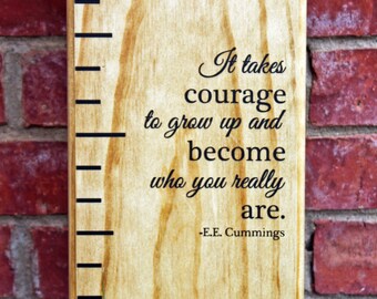 Courage to Grow Up - Etsy
