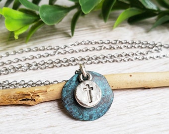 Small Metal Cross - Etsy