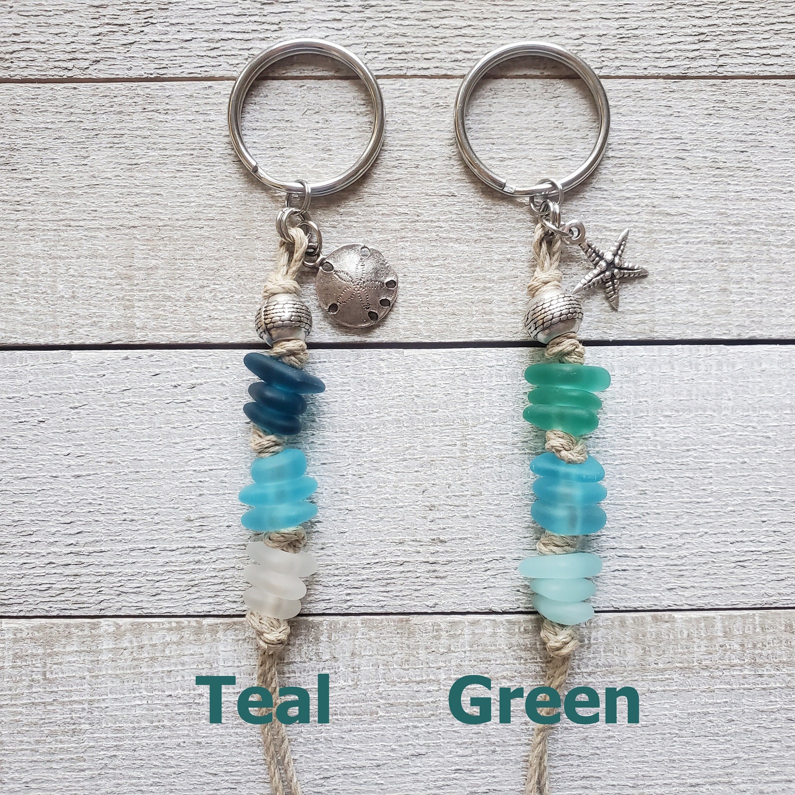 Boho Keychain Coastal Gifts Natural Gifts for Women Sea - Etsy