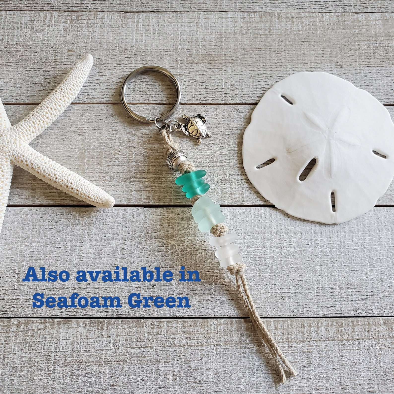 Boho Keychain Coastal Gifts Natural Gifts for Women Sea - Etsy