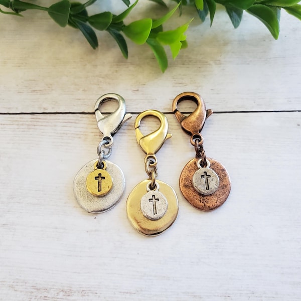 Christian Zipper Charm - Etsy