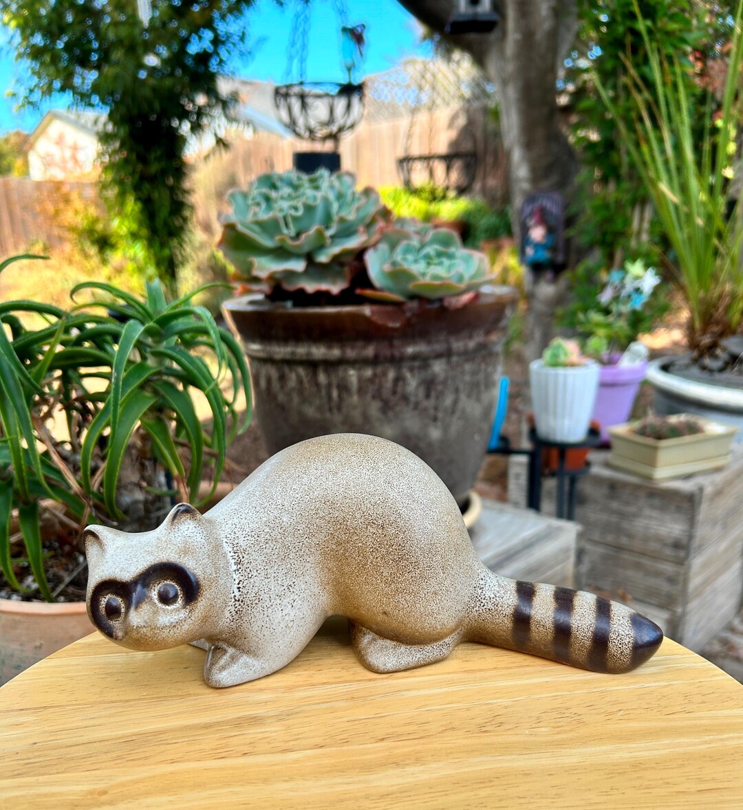 Howard Pierce Large Raccoon Light Brown Artist Signed - Etsy