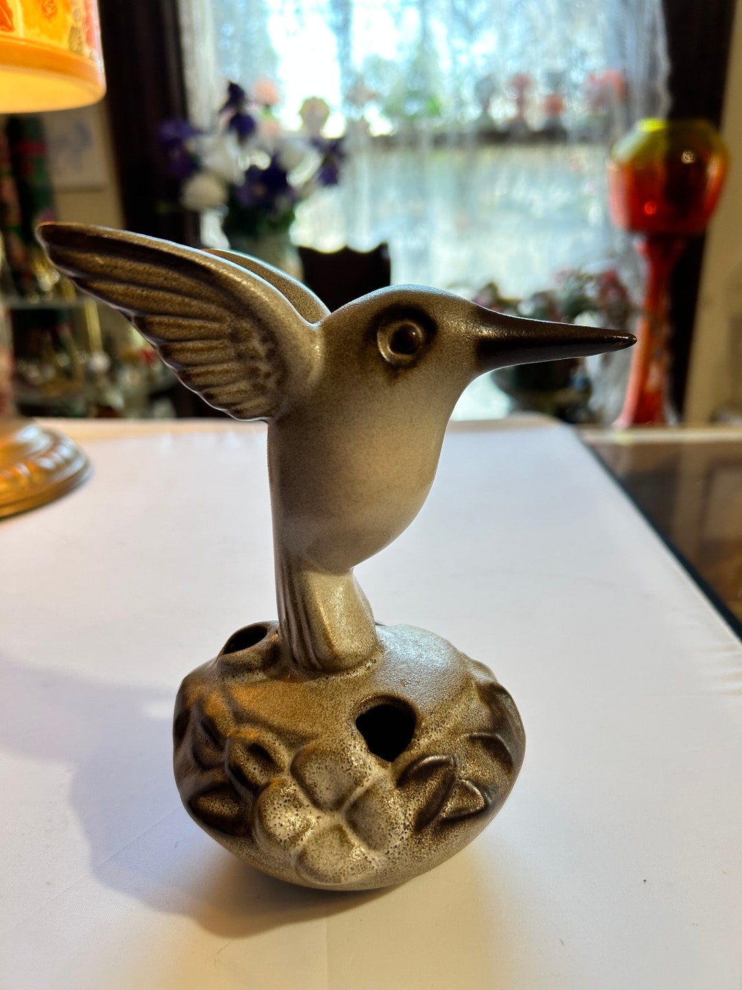 Howard Pierce Hummingbird Flower Frog Less Than Perfect but Still ...