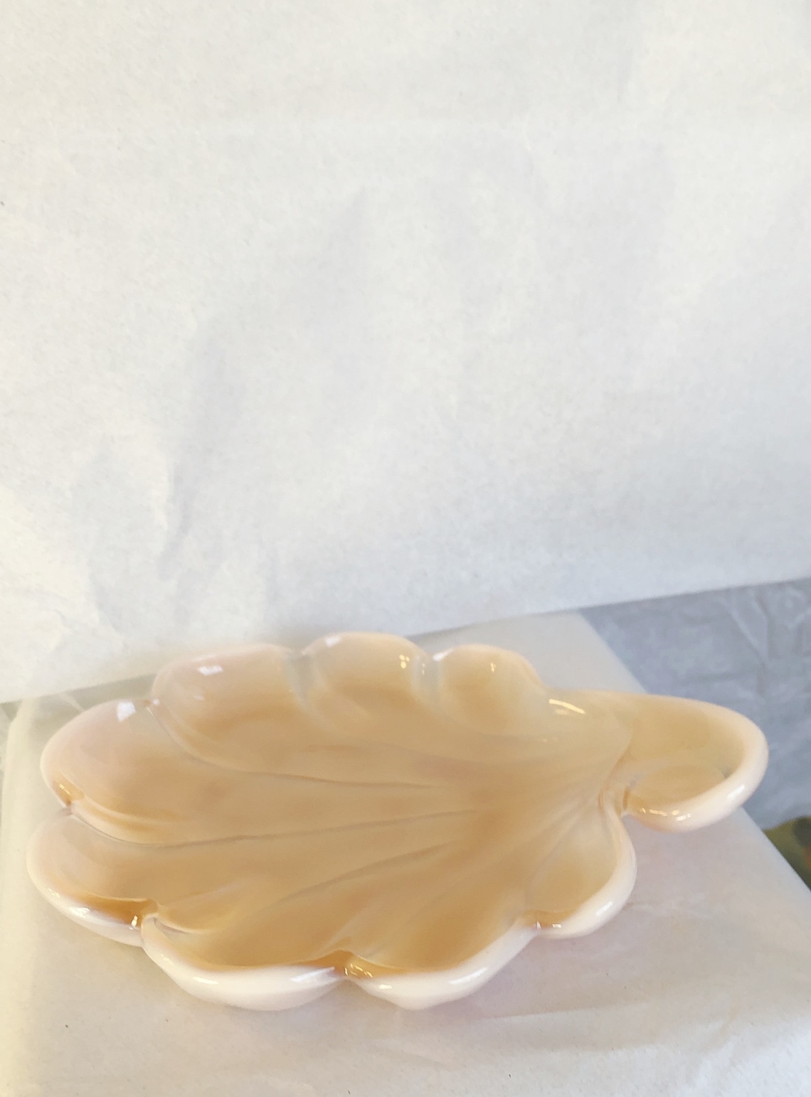 Duncan Miller Glass Pink Opalescent Sanibel Candy Dish - Etsy