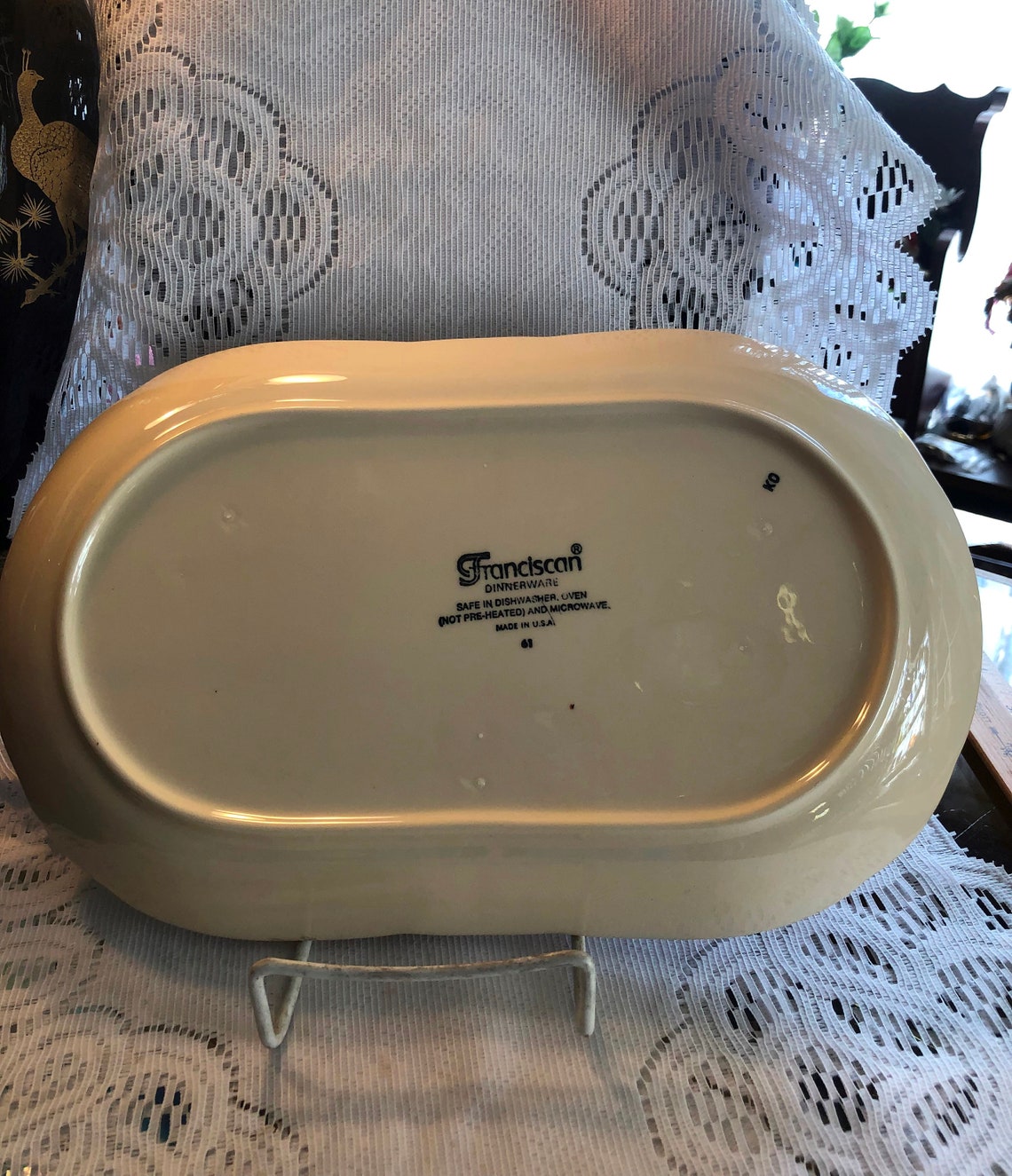 Franciscan Desert Rose Gladding Mcbean 3 Part Relish - Etsy