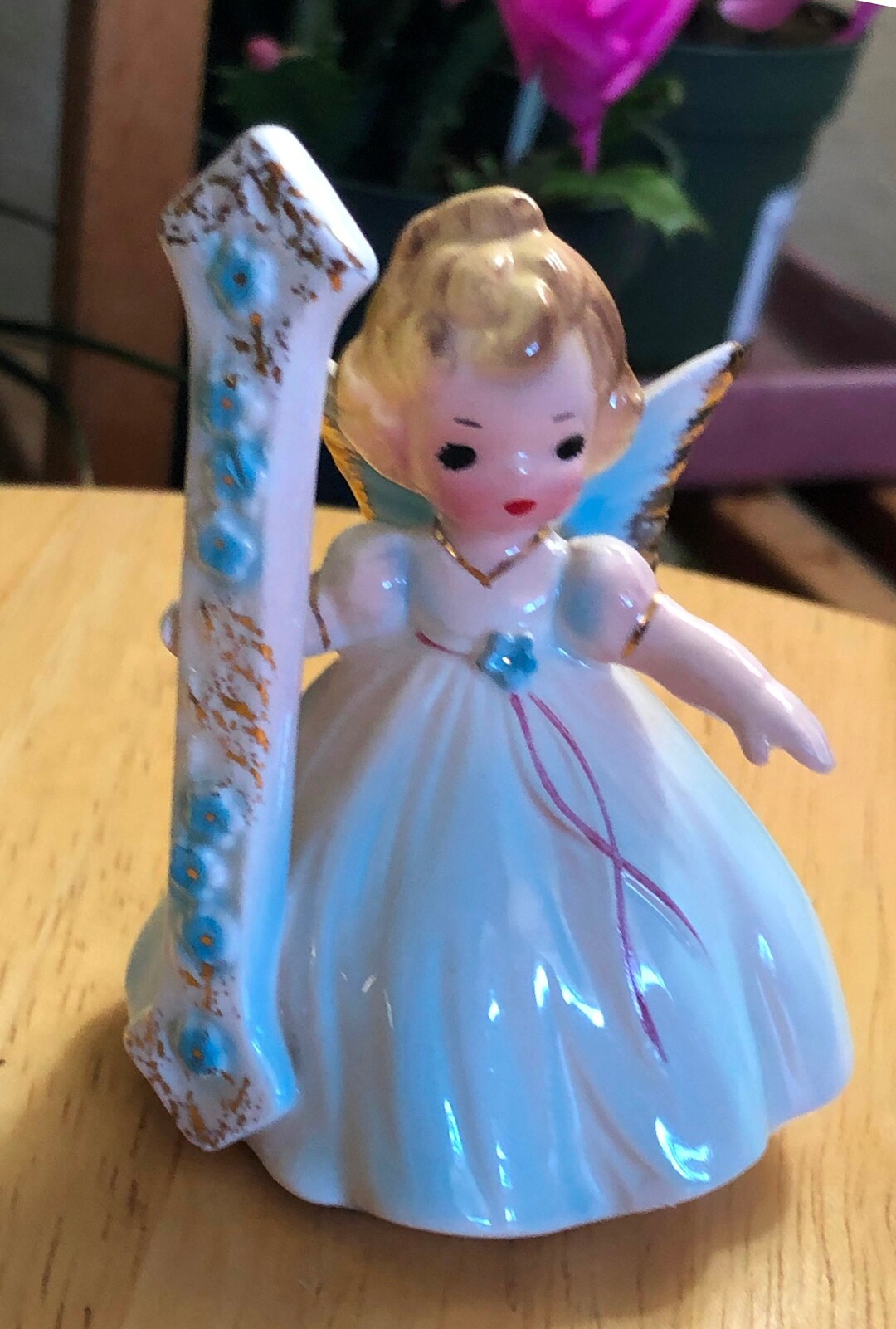 Josef Originals Tiny 1st Year Birthday Angel Light Blonde Hair - Etsy